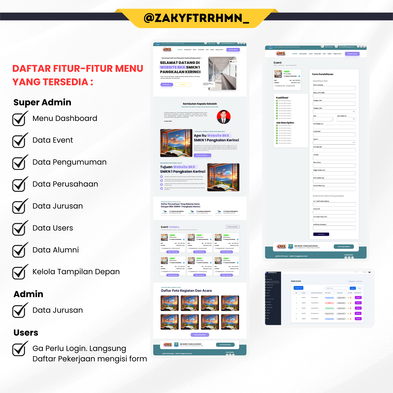 Portfolio - Zaky Fathur Rahman
